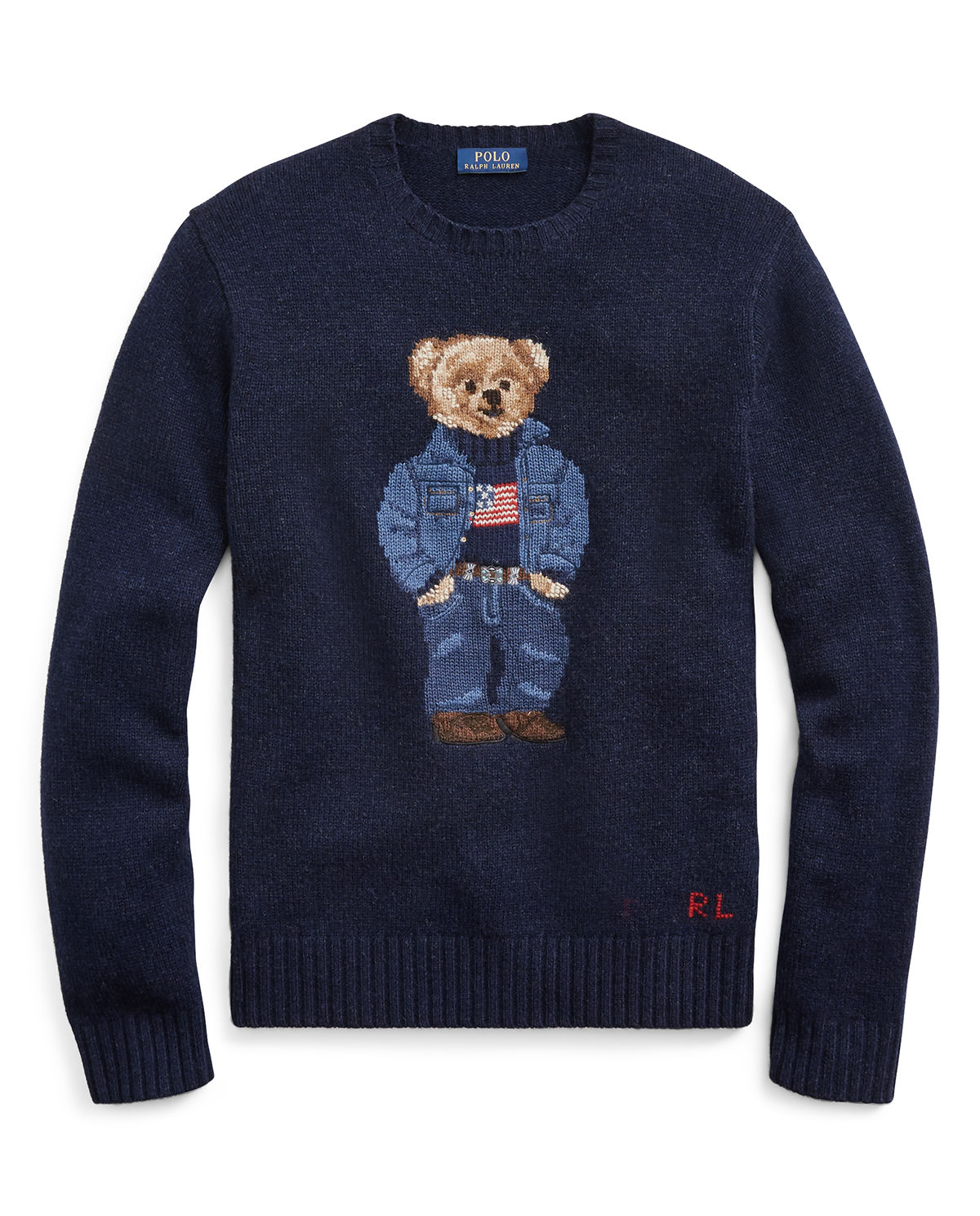 Wełniany sweter z misiem RALPH LAUREN - Cena i opinie - sklep ...